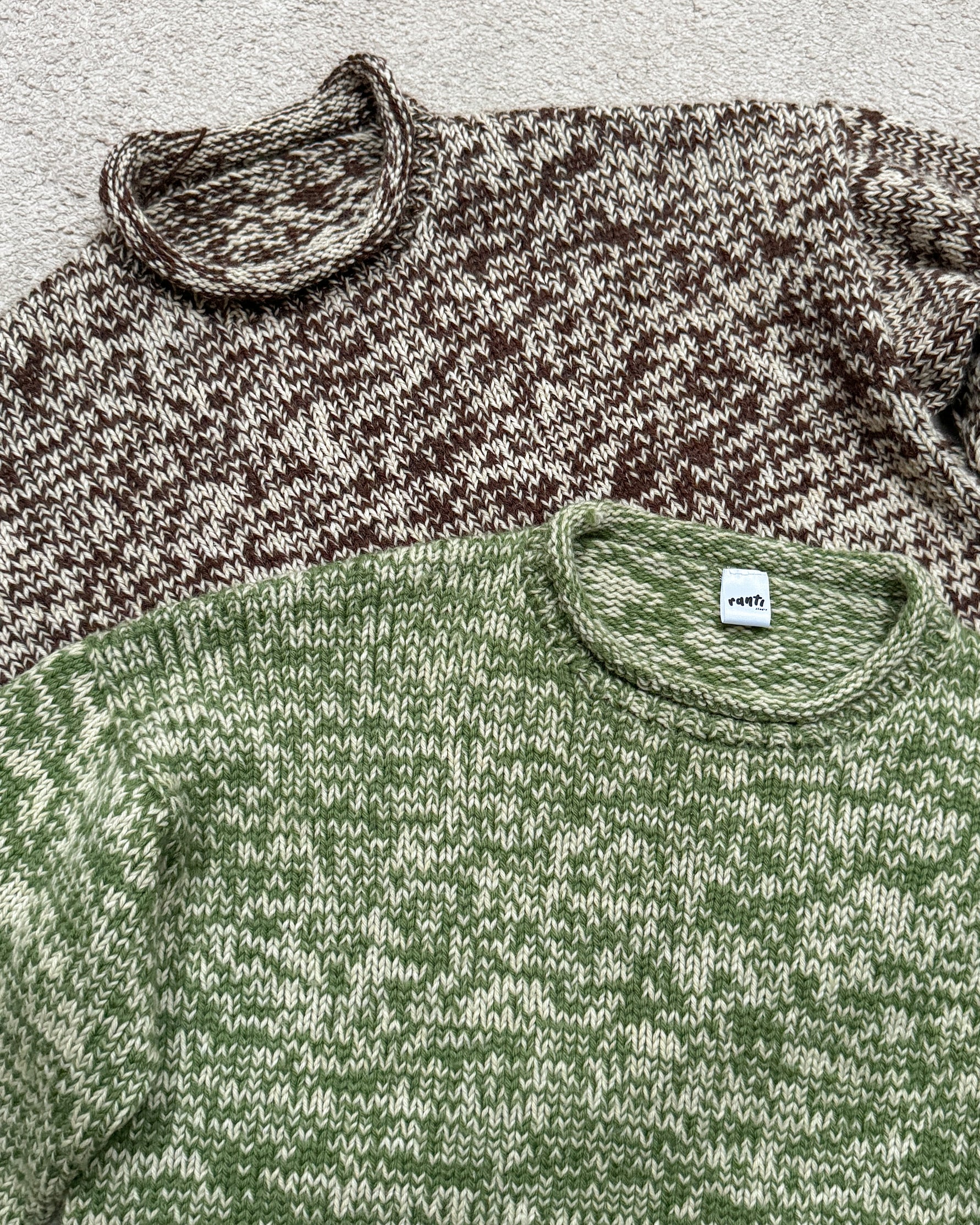Chalet Jumper Knitting Pattern – Ranti Studio
