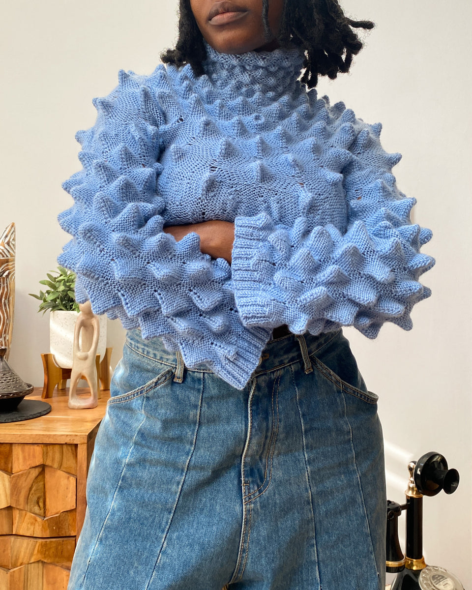 Romanesco Jumper Knitting Pattern – Ranti Studio