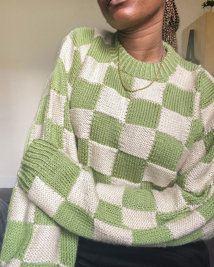 Gambit Jumper Knitting Pattern – Ranti Studio